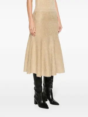 Khaite Cadence A-line Skirt