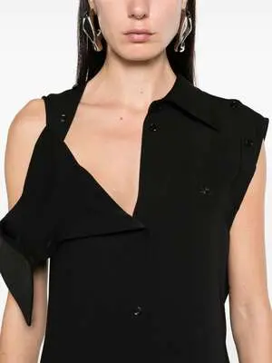 COURREGES Modular Tech Crepe Shirt
