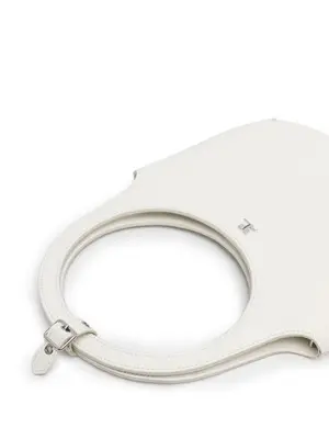 COURREGES Holy Leather Tote - White