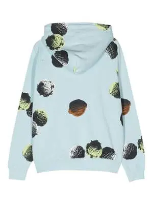 ICECREAM Logo-print Jersey Hoodie