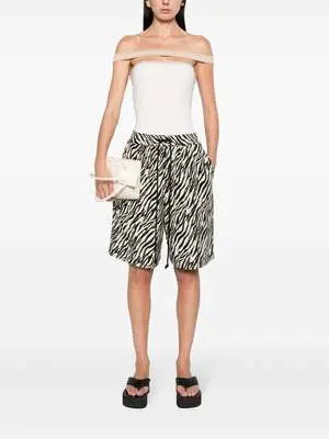 COURREGES Hyperbole Contrast Sleeveless Top - White