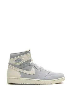 JORDAN Air 1 High Og Craft Sneakers - Grey