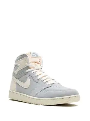JORDAN Air 1 High Og Craft Sneakers - Grey