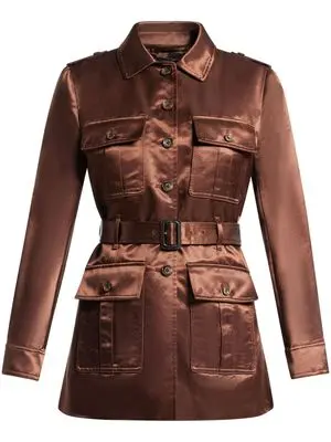 TOM FORD Satin Belted Jacket
