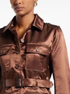 TOM FORD Satin Belted Jacket