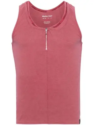 Martine Rose Layered Ribbed Tank Top - Pink