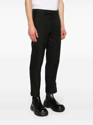 Neil Barrett Tapered-leg Chinos With Adjustable Hem