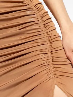 Rick Owens Svita Ruched Maxi Skirt