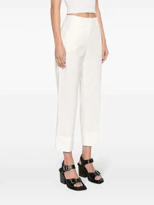 Peserico Cuffed Cropped Trousers