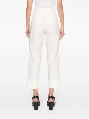Peserico Cuffed Cropped Trousers