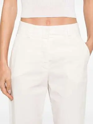 Peserico Cuffed Cropped Trousers