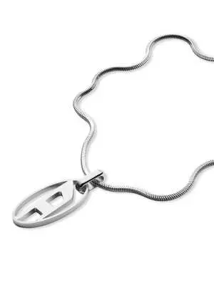 DIESEL® Logo-pendant Necklace