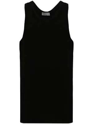 Yohji Yamamoto X Running Cotton Tank Top - Black