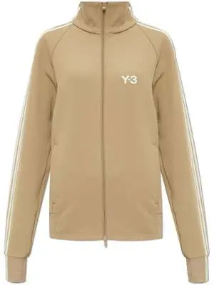 Y3 3-stripes Logo Zipped Jacket