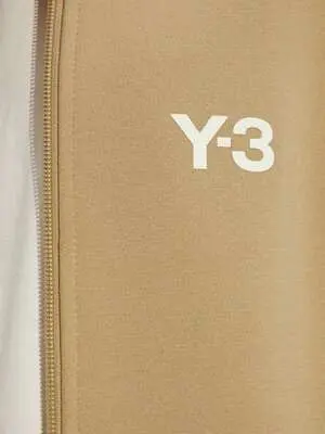 Y3 3-stripes Logo Zipped Jacket