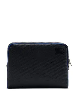 Burberry Heritage Ekd Leather Wallet - Black