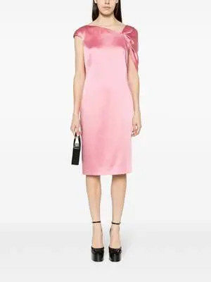 Givenchy Asymmetric Midi Dress