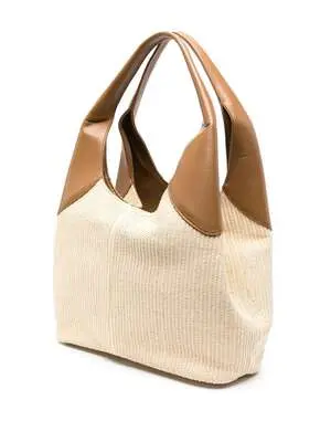 THEMOIRE Ninfa Straw Shoulder Bag