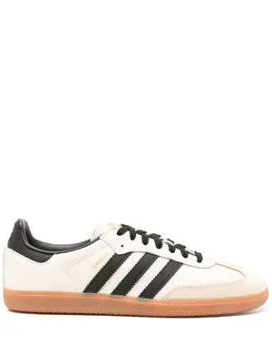 Adidas Samba Og Leather Sneakers - Neutrals