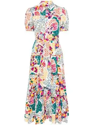 Diane Von Furstenberg Queena Flared Dress