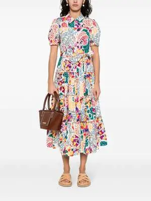 Diane Von Furstenberg Queena Flared Dress
