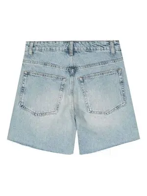 REFORMATION Raye Mid-rise Denim Shorts
