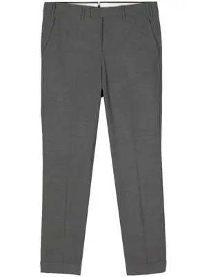 PT TORINO Pressed-crease Stretch-wool Trousers