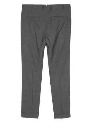 PT TORINO Pressed-crease Stretch-wool Trousers