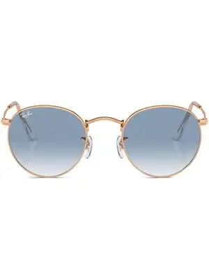Ray-ban Round Frame Sunglasses - Gold