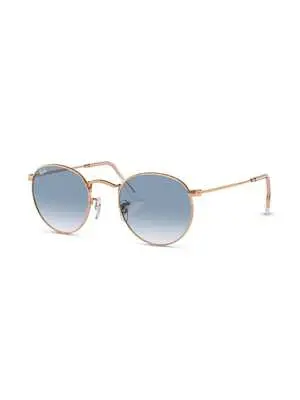 Ray-ban Round Frame Sunglasses - Gold