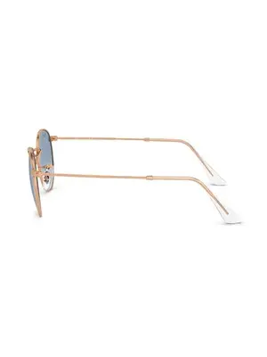 Ray-ban Round Frame Sunglasses - Gold