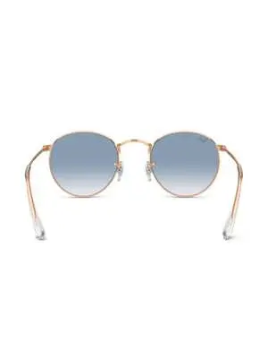 Ray-ban Round Frame Sunglasses - Gold
