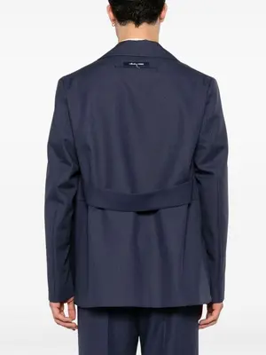Fendi Single-breasted Wool Blazer