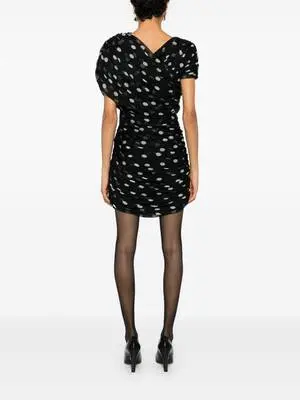 Saint Laurent Polka-dot Mini Dress