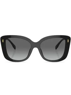 Tory Burch Miller Oversized Cat-eye Sunglasses - Black