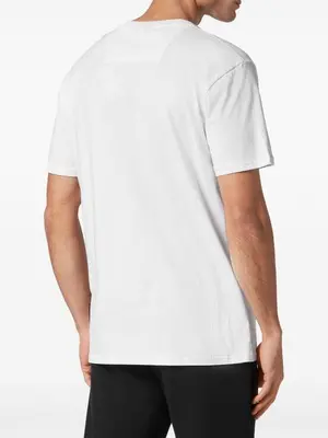 PLEIN SPORT Carbon Tiger-print Cotton T-shirt - White