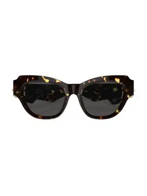 Burberry Tortoiseshell Cat-eye Sunglasses - Brown