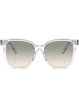 Tory Burch Oversized Sunglasses - Neutrals