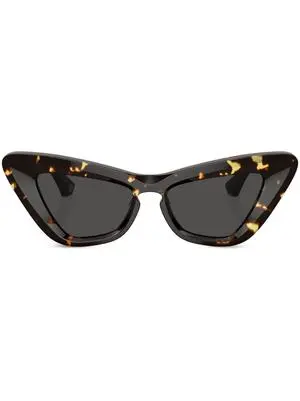 Burberry Tortoiseshell Cat-eye Sunglasses - Brown