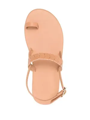 ANCIENT GREEK SANDALS Kamara Leather Sandals - Brown
