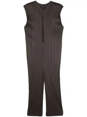 Issey Miyake Plissé Jumpsuit - Grey