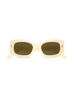 Tory Burch Miller Rectangle-frame Sunglasses