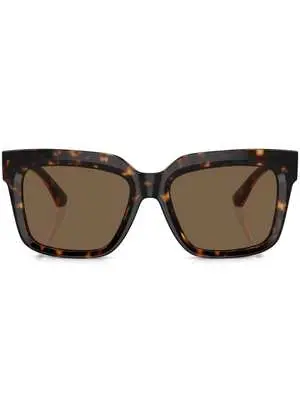Burberry Tortoiseshell Square-frame Sunglasses - Brown