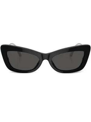 Dolce & Gabbana Crystal Cat-eye Sunglasses - Silver