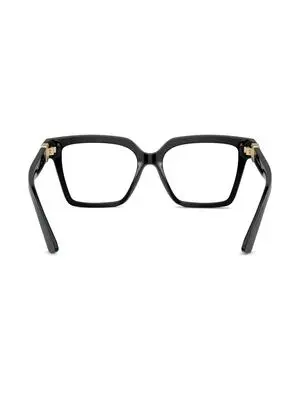 Dolce & Gabbana Logo-plaque Square-frame Glasses