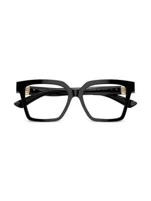 Dolce & Gabbana Logo-plaque Square-frame Glasses