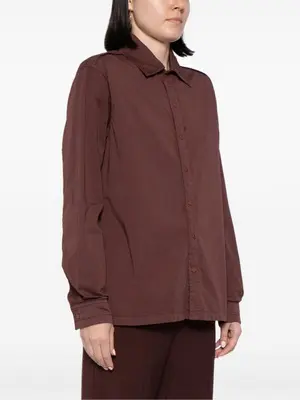 LEMAIRE Dyed Cotton-satin Shirt