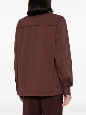 LEMAIRE Dyed Cotton-satin Shirt