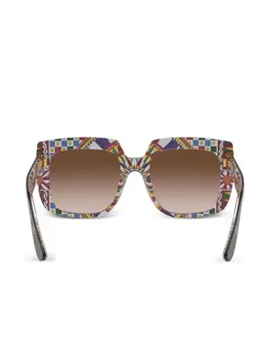 Dolce & Gabbana Oversize-frame Sunglasses