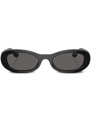 VOGUE EYEWEAR Oval-frame Sunglasses - Black